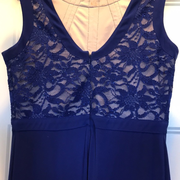 Morgan & Co. | Dresses | Morgan Co Long Royal Blue Dress | Poshmark